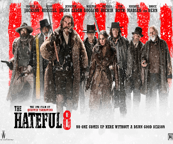 New Character Posters For The Hateful Eight Released! | 8Ball