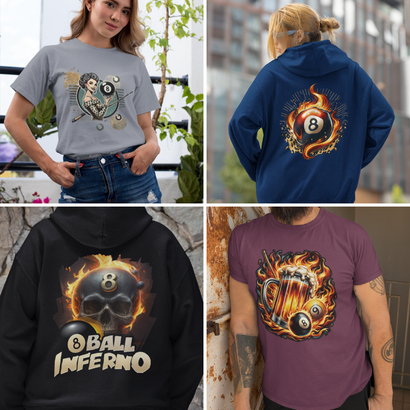 Cool T-Shirts | Unique Tee Designs | 8Ball T-Shirts Shop