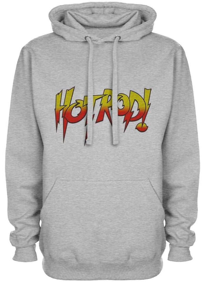 Roddy Piper Hot Rod Logo Hot Rod Hoodie As Worn By Rowdy Roddy Piper
